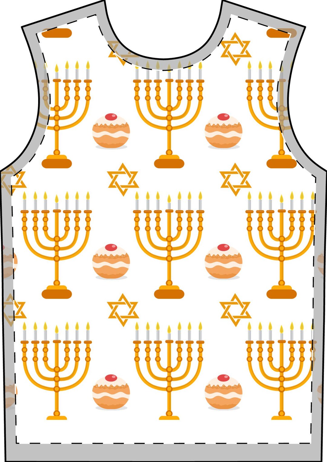 The Mensch Pajama Print Set for Adults Hanukkah Pajamas for Adults ...