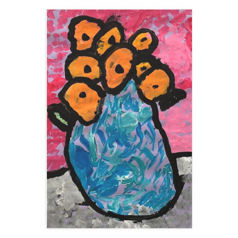 Berthe Morisot, Impressionist, Flowers in a Vase by Jackson Smith Silk ...