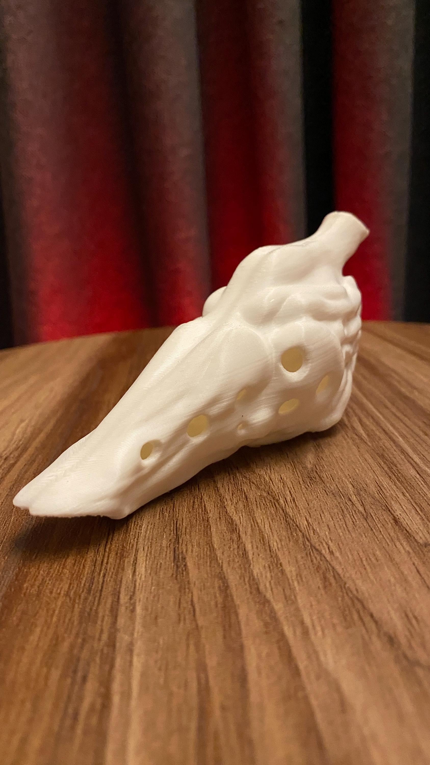 Jurassic Park Functional Velociraptor Resonating Chamber 3D Printed ...