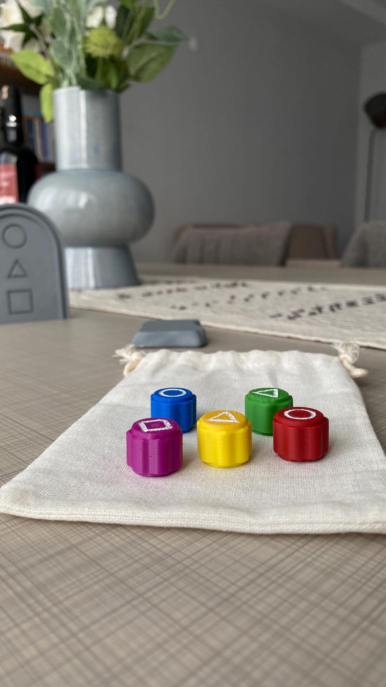 Gonggi Set, Traditional Korean Jacks Mini Game (canvas Pouch) - Fun and ...