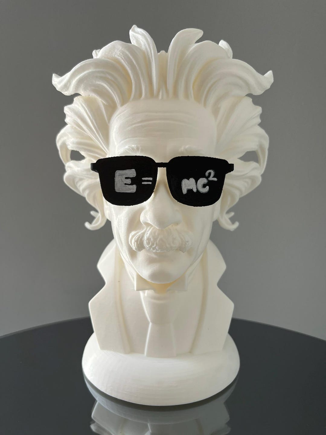 Albert Einstein Decorative Bust E=mc2 Modern Einstein Sculpture With ...