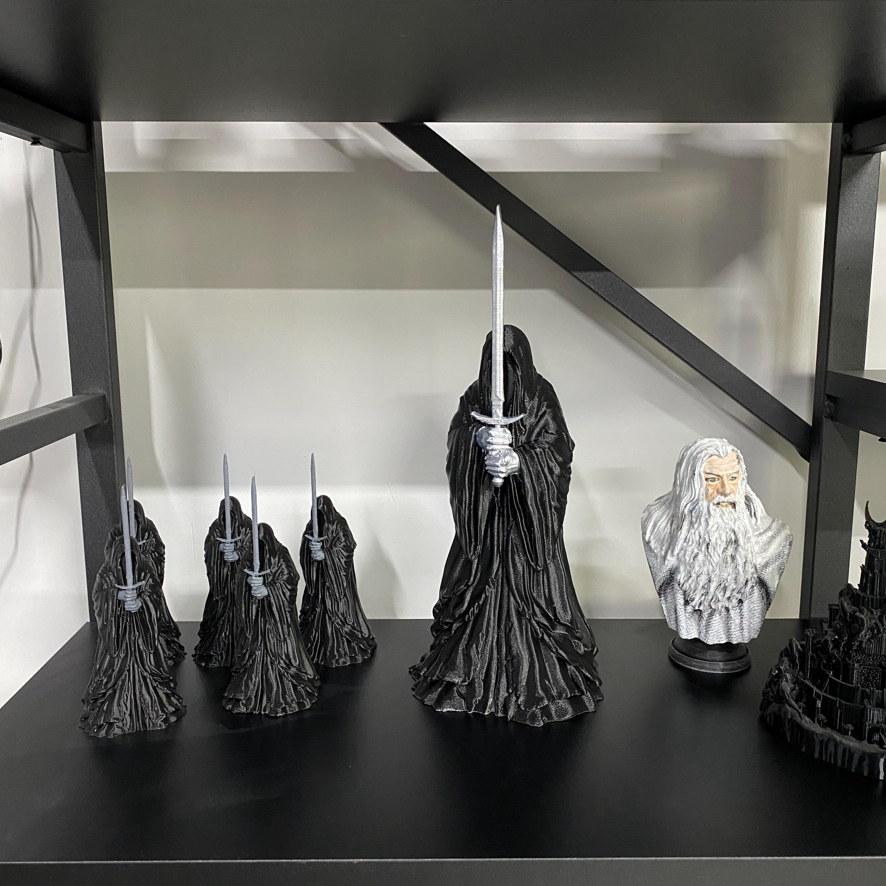Nazgul Statue 30cm, 3D Printed and Hand Painted, Nazgul Figure 12 Inch ...