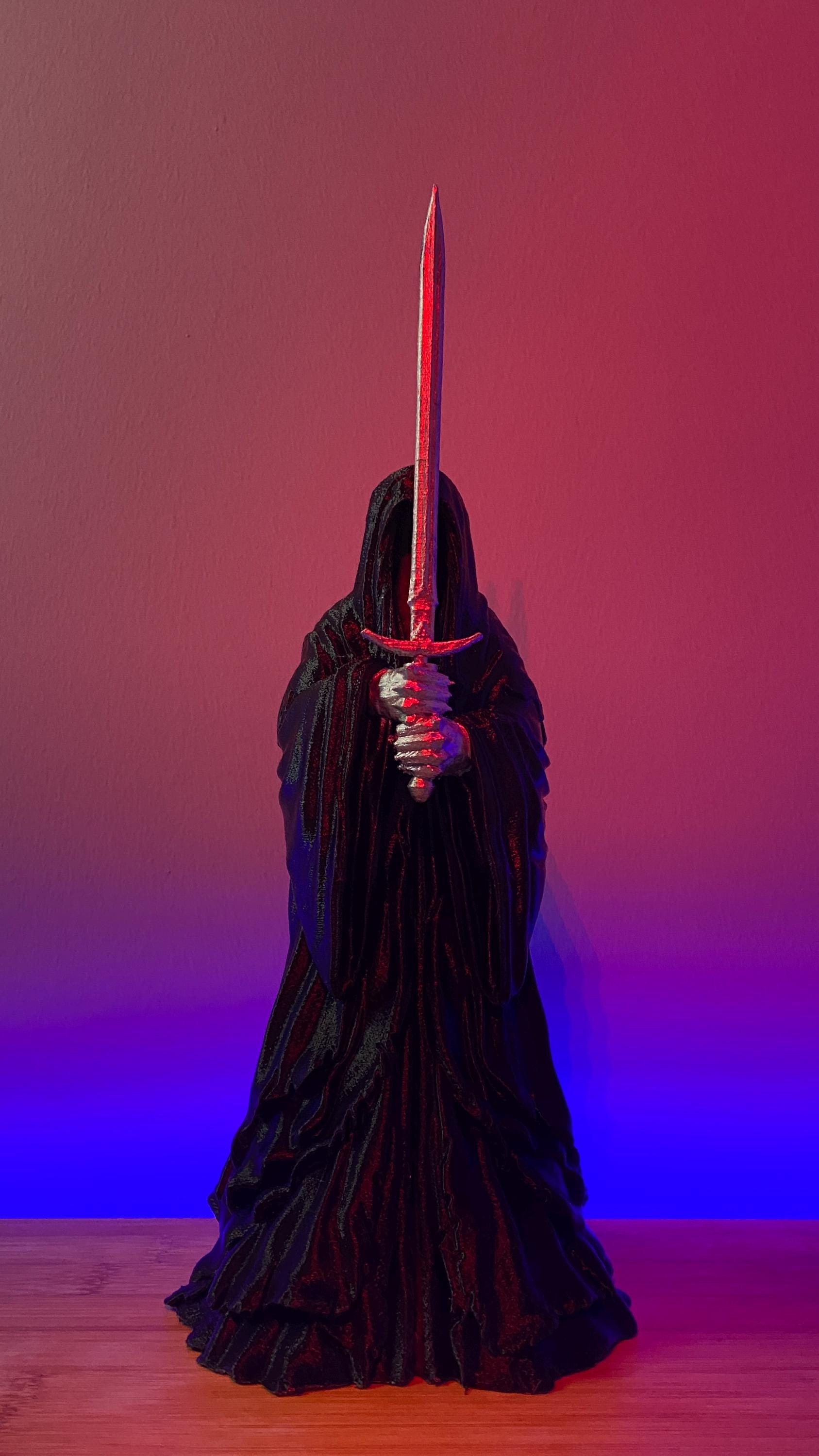 Nazgul Statue 30cm, 3D Printed and Hand Painted, Nazgul Figure 12 Inch ...