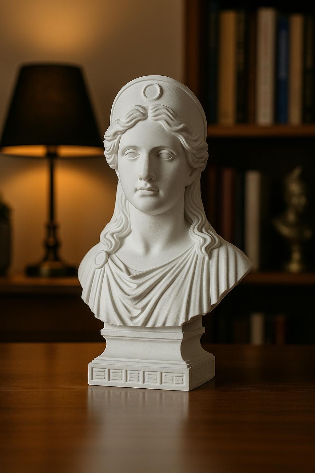 Hera Bust – Ancient Greek Goddess Statue, Decorative White Sculpture ...
