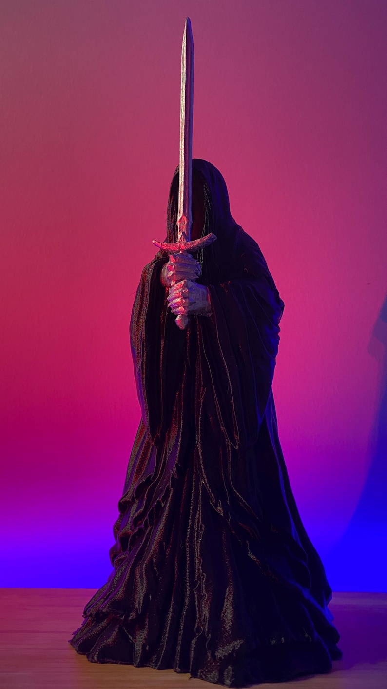 Nazgul Statue 30cm, 3D Printed and Hand Painted, Nazgul Figure 12 Inch ...