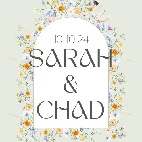 Spring Bloom Floral Wedding Template Bundle downloadable PDF - Etsy