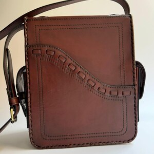 Celtic Mens Leather Crossbody Bag Mens Leather Shoulder Bag Leather ...