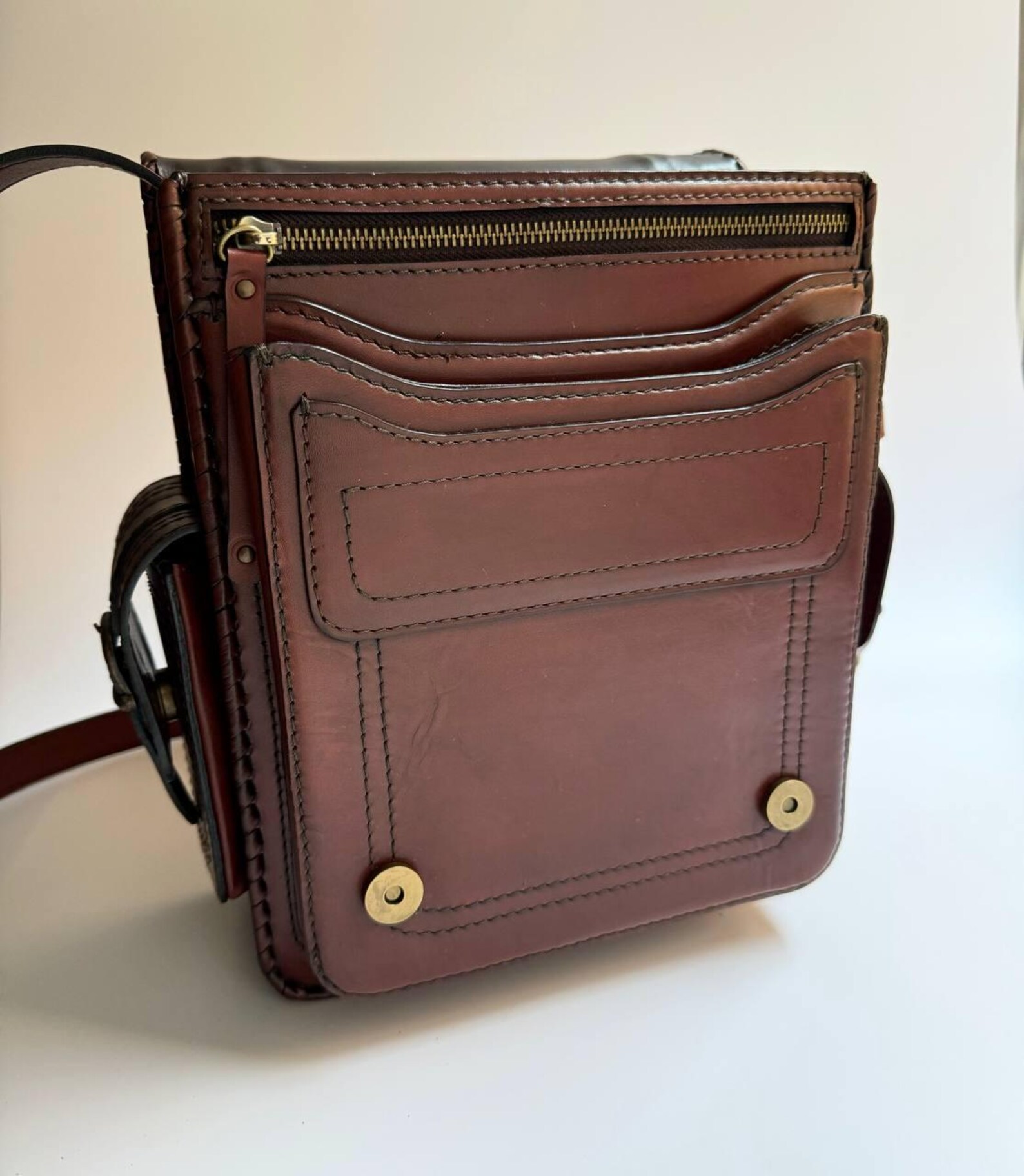 Celtic Mens Leather Crossbody Bag Mens Leather Shoulder Bag Leather ...
