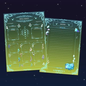 Celestial Complete Collection | Dnd 5E Character Sheet | Printable PDF ...