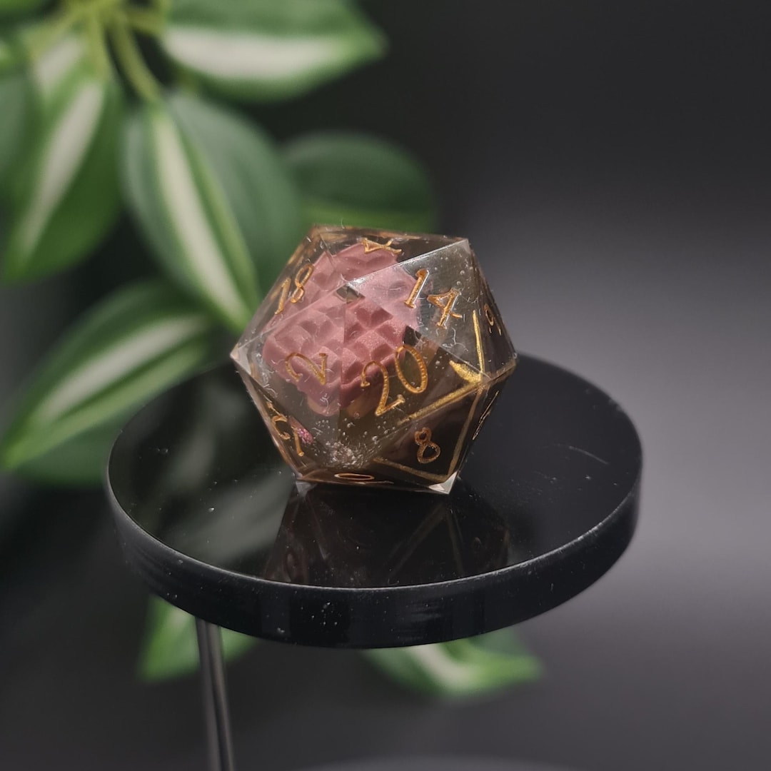Wonka Chocolate Handmade Dnd Single Dice B-grade D20 Sharp Edged D&D ...