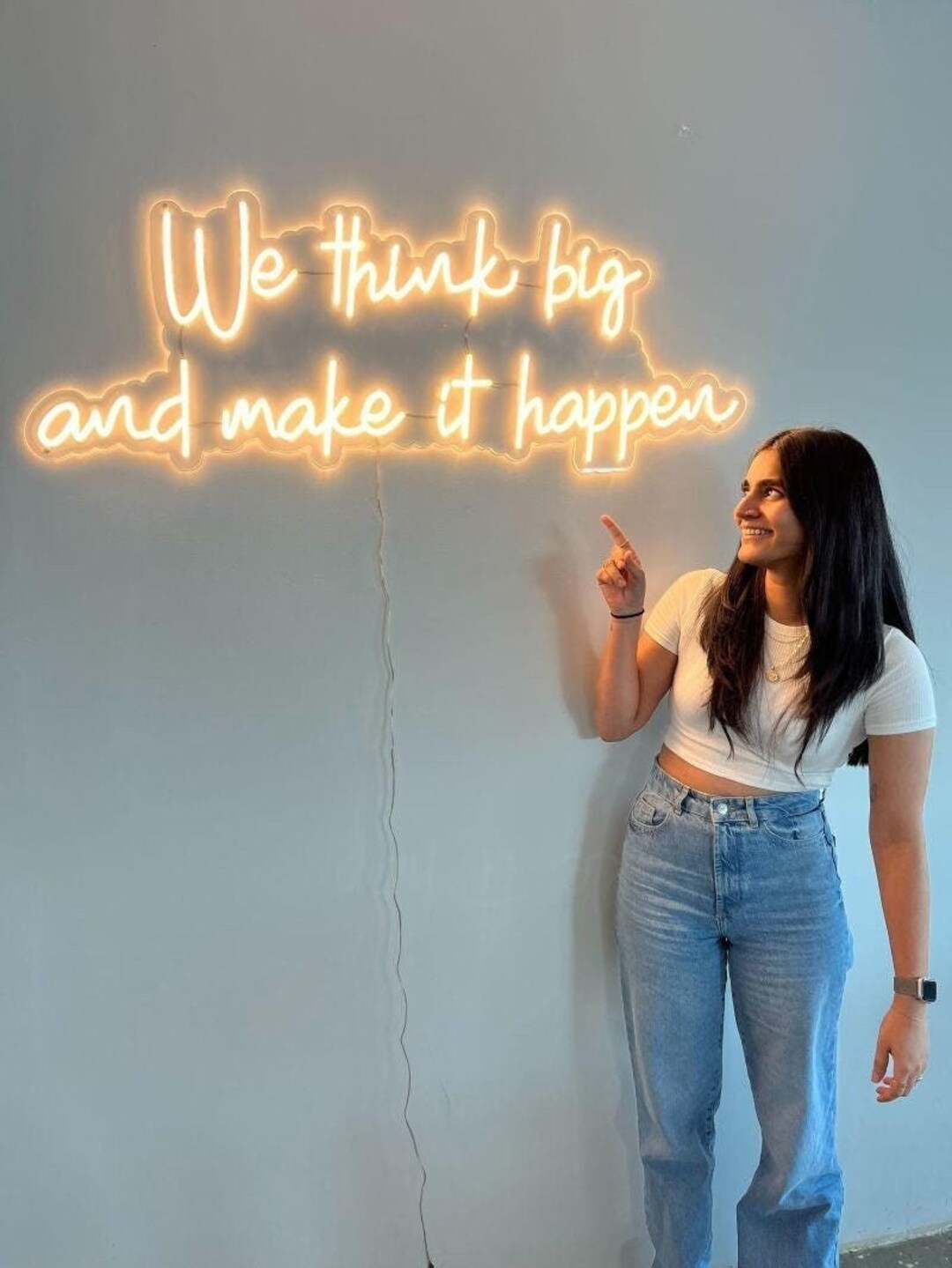 Custom Neon Sign | LED Name Lights | Light up Wedding Signs | Home ...
