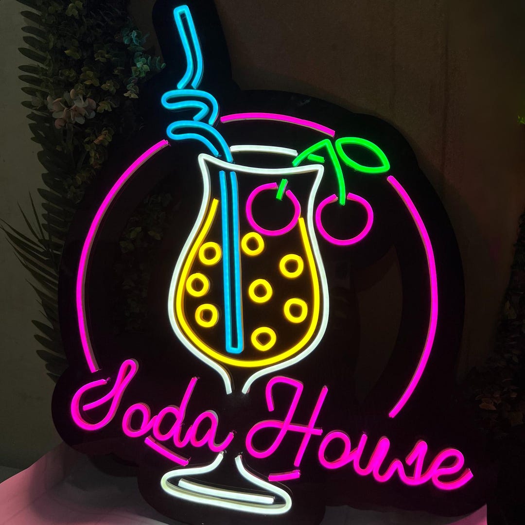 Custom Neon Logo Sign, Logo Sign for Wall, Handmade Neon Sign Business ...