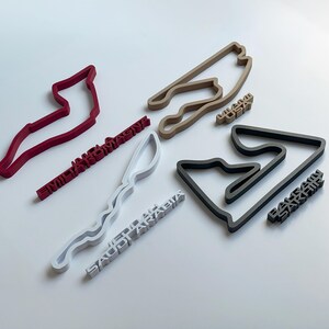 F1 Track Wall Decor | F1 2025 Grand Prix 3D Racing Track Wall Art With ...