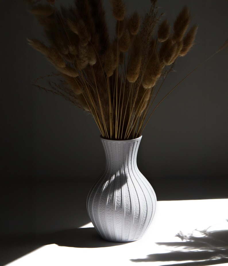 Textured Flower Vase | Modern Home Decor | Dry Flower Vase | Fresh ...