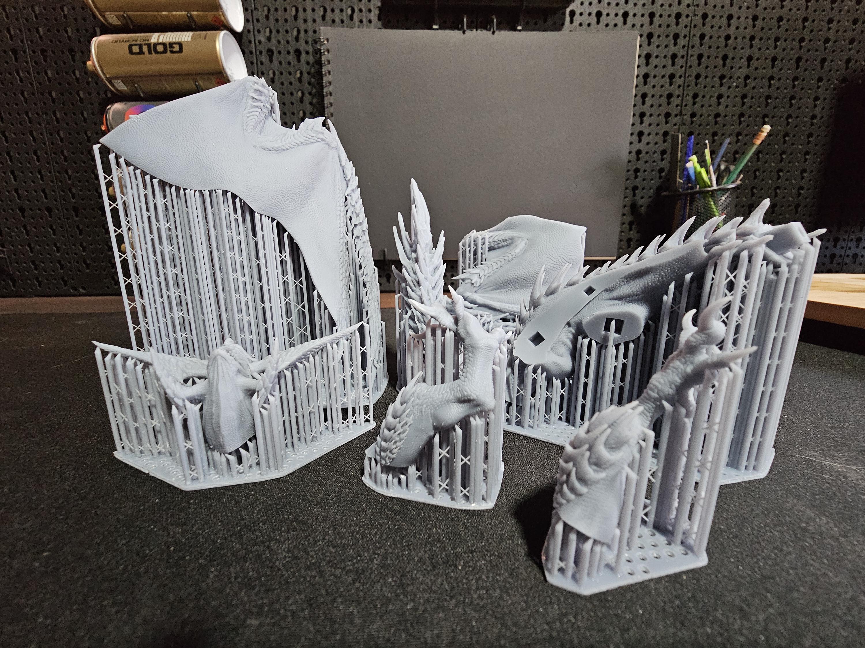 Rey Dau | Monster Hunter | STL Figure for 3D Printing | Pre-split for ...