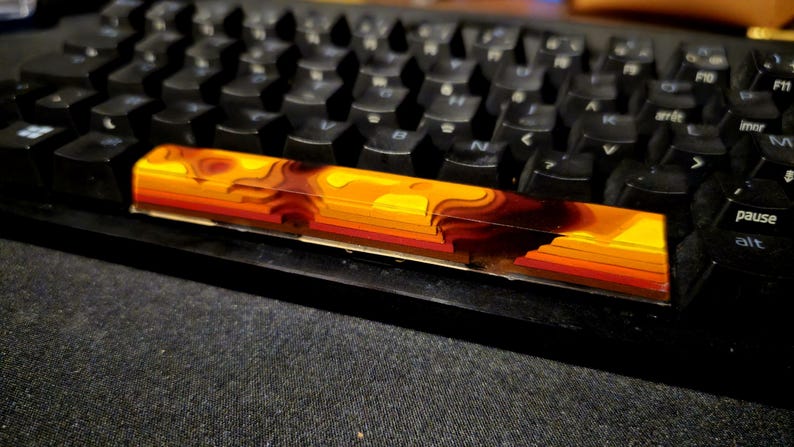 Spacebar Keycap Mold Kit 3D Printable Molds for Custom Keycaps DIY ...