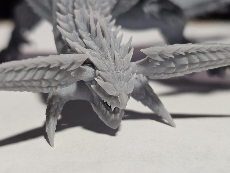 Rey Dau | Monster Hunter | STL Figure for 3D Printing | Pre-split for ...