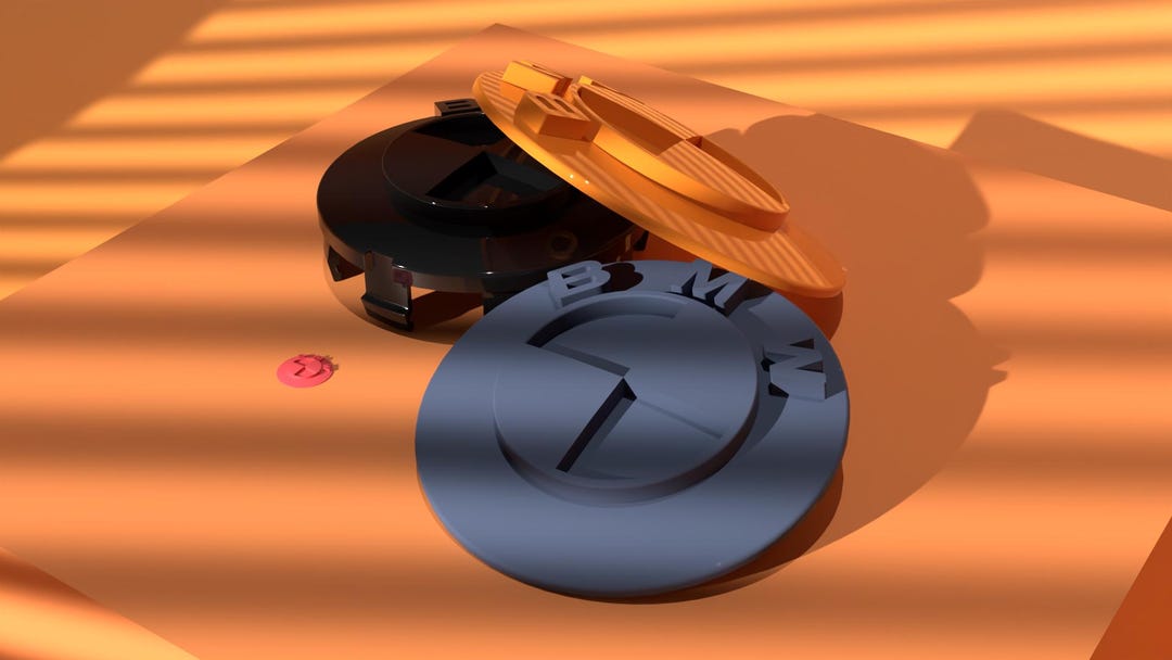 Complete BMW Emblem Set – STL Files for 3D Printing (hood, Trunk ...