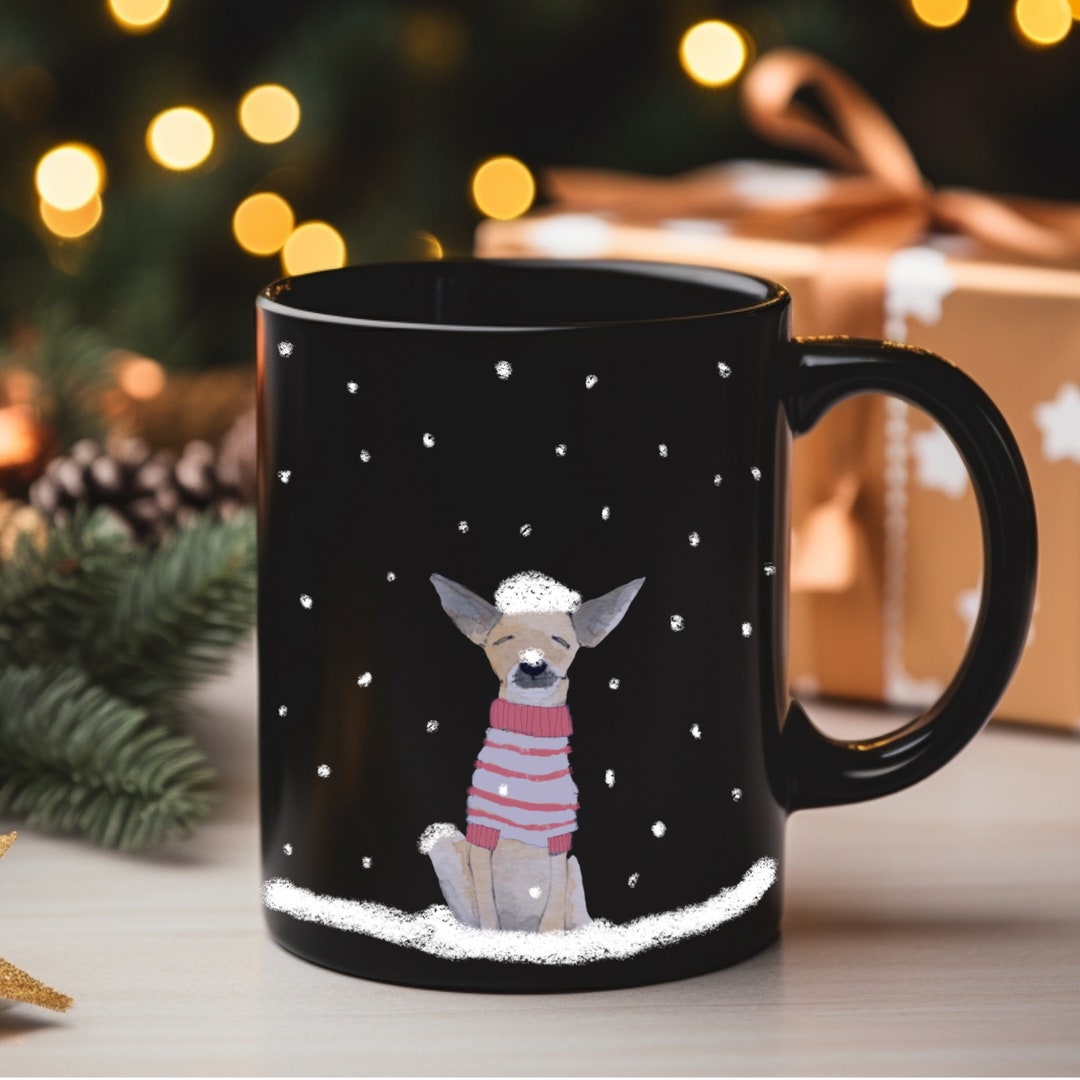 Chihuahua Christmas Mug, Chihuahua Holiday Gift, Dog Lover Christmas ...