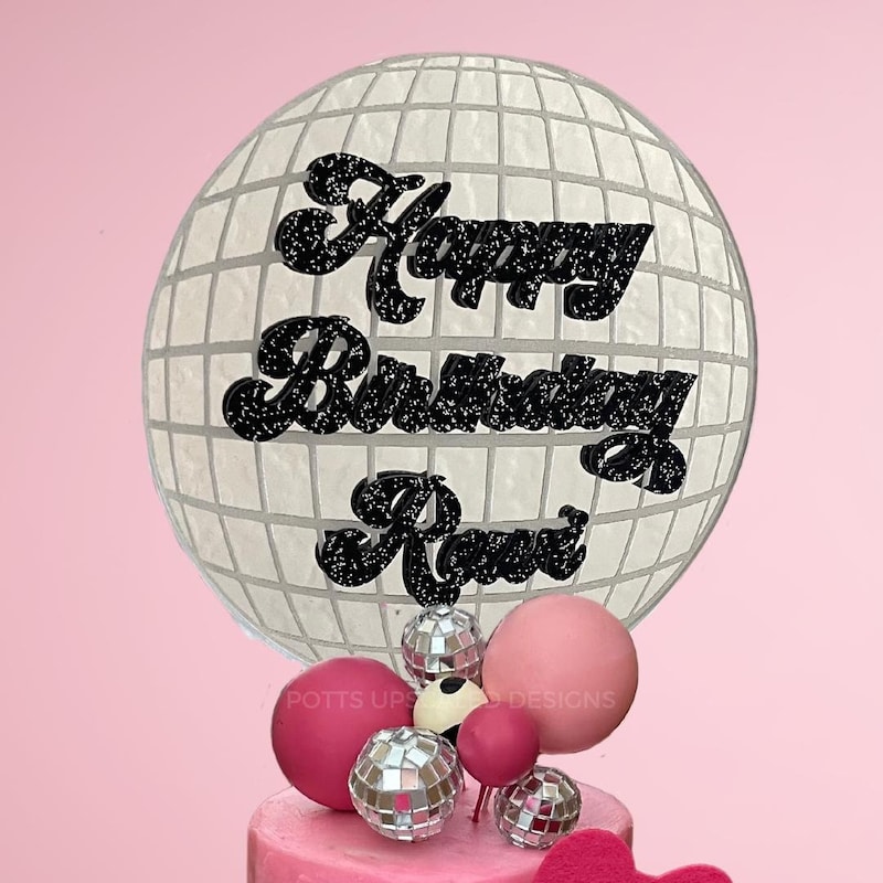 Bling Cake Topper - Etsy