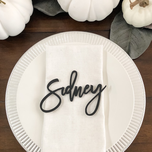 Table Setting Decor - Etsy