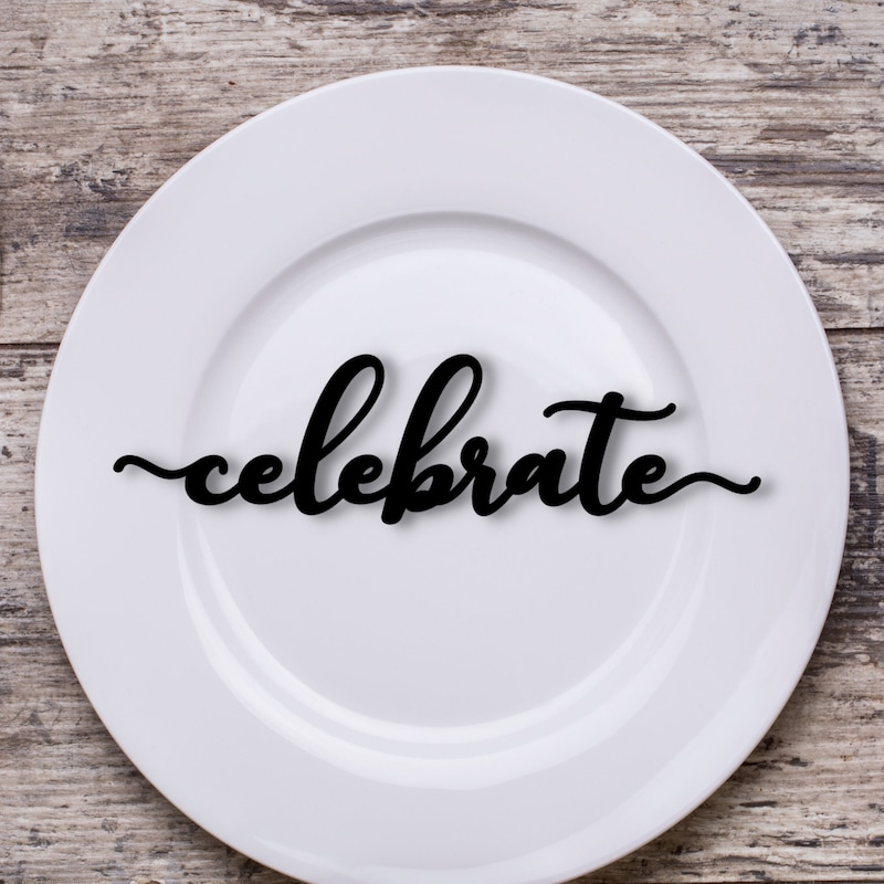 Celebration Plate - Etsy