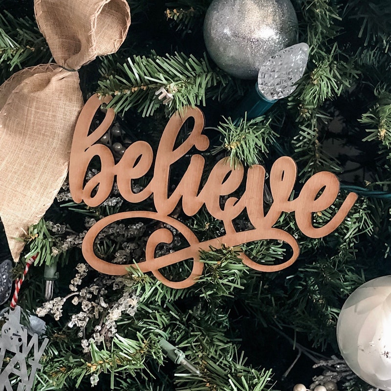 Christmas Word Tree - Etsy