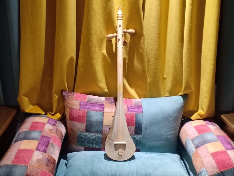 LOUTAR Moroccan Lute BERBER Music Instrument 4-strings Wood Musical ...