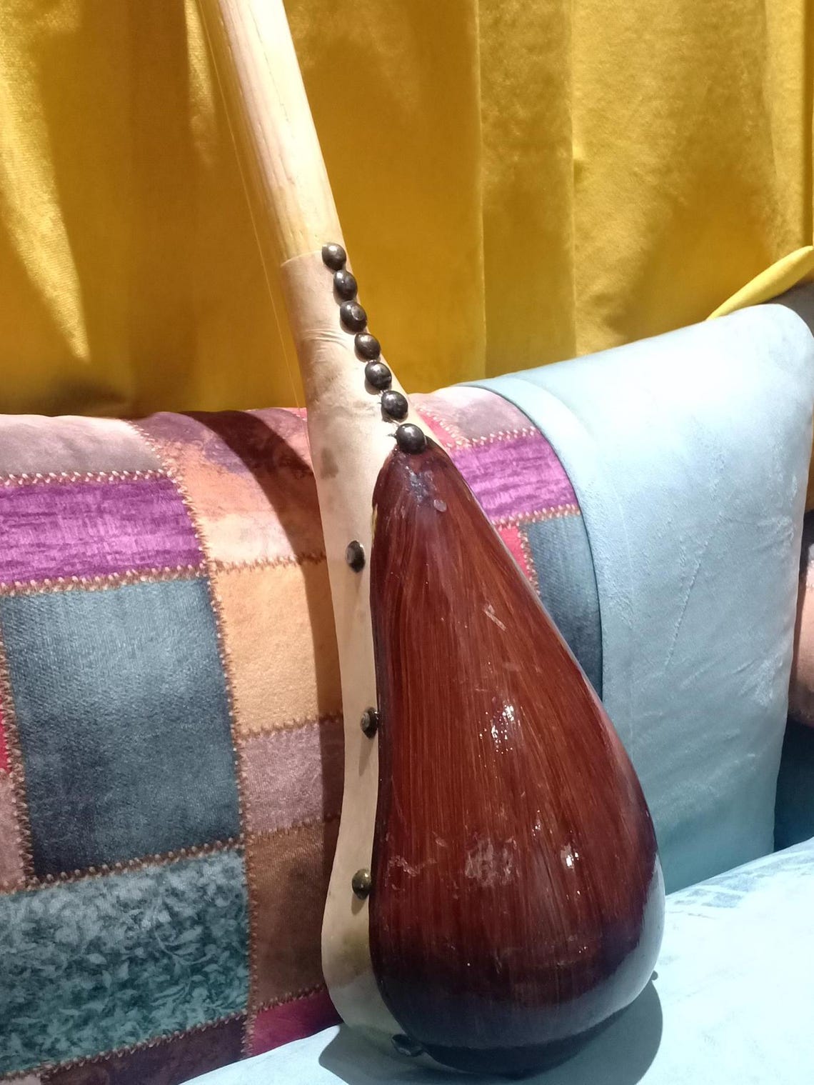 LOUTAR Moroccan Lute BERBER Music Instrument 4-strings Wood Musical ...