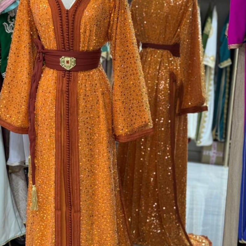 Arabic Sequin Dress - Etsy