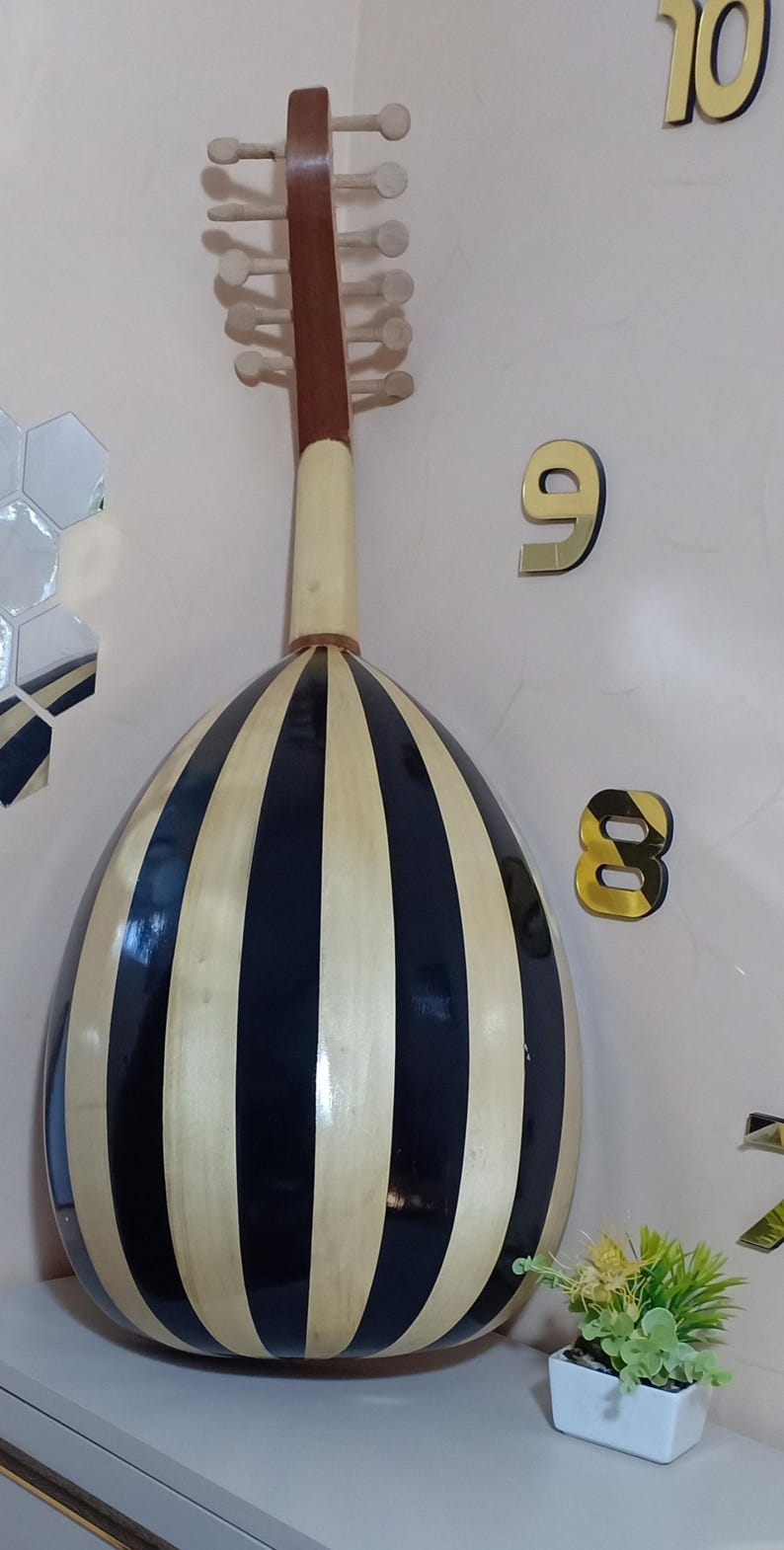 Grand Oud Marocain, Instrument De Musique Pour Luth, 11 Cordes, Avec ...