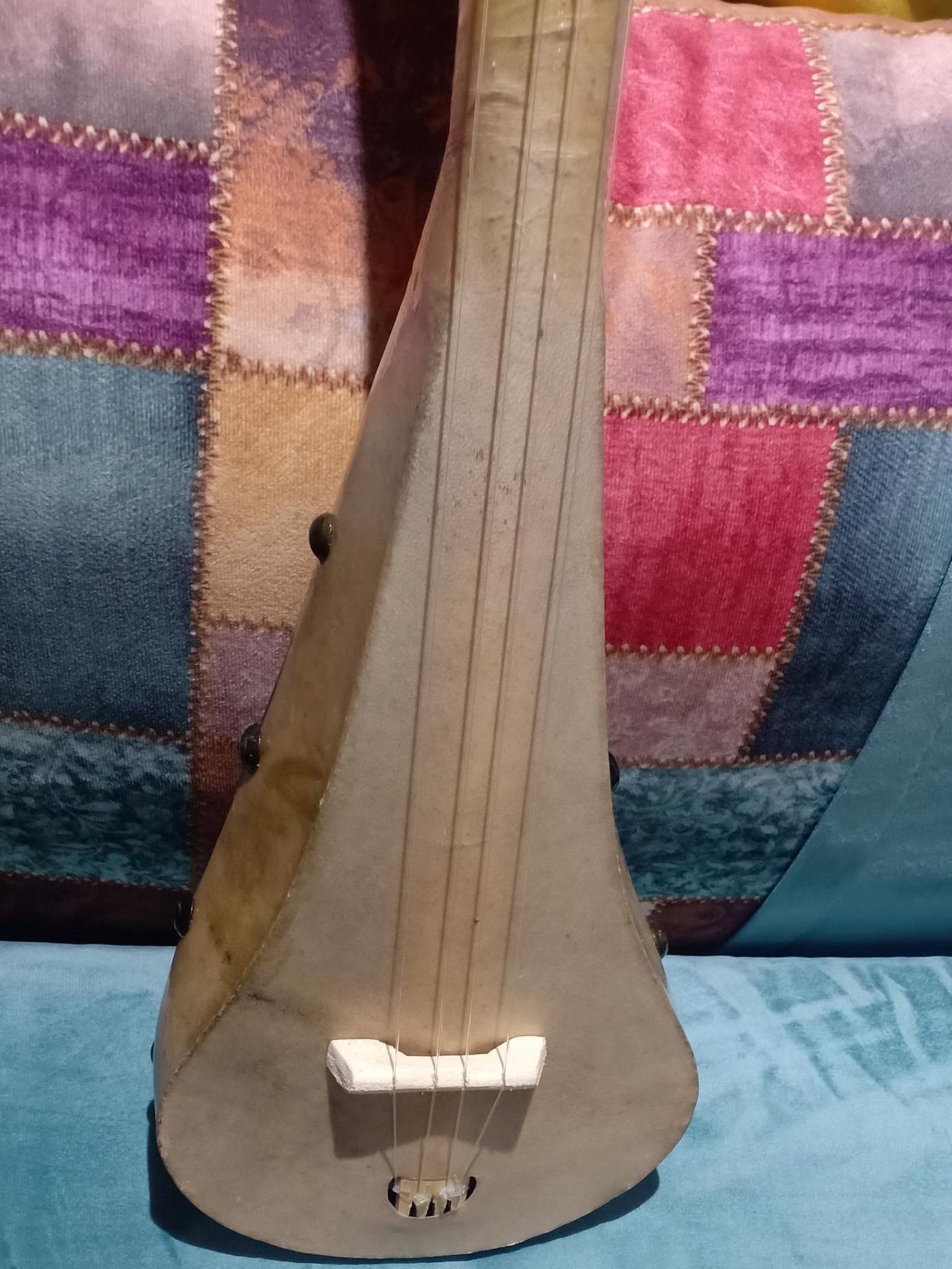 LOUTAR Moroccan Lute BERBER Music Instrument 4-strings Wood Musical ...