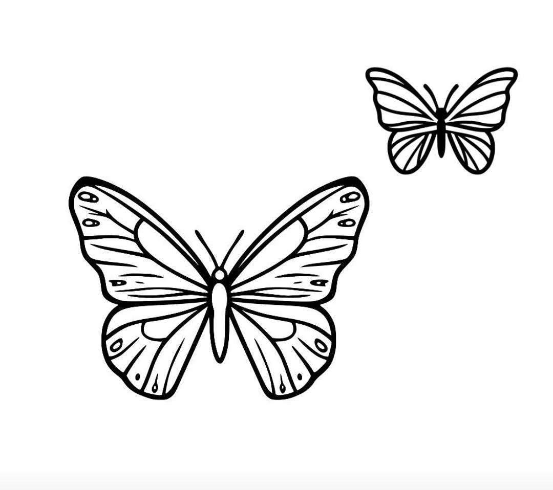 100 Butterflies Bundle SVG & PNG - Etsy