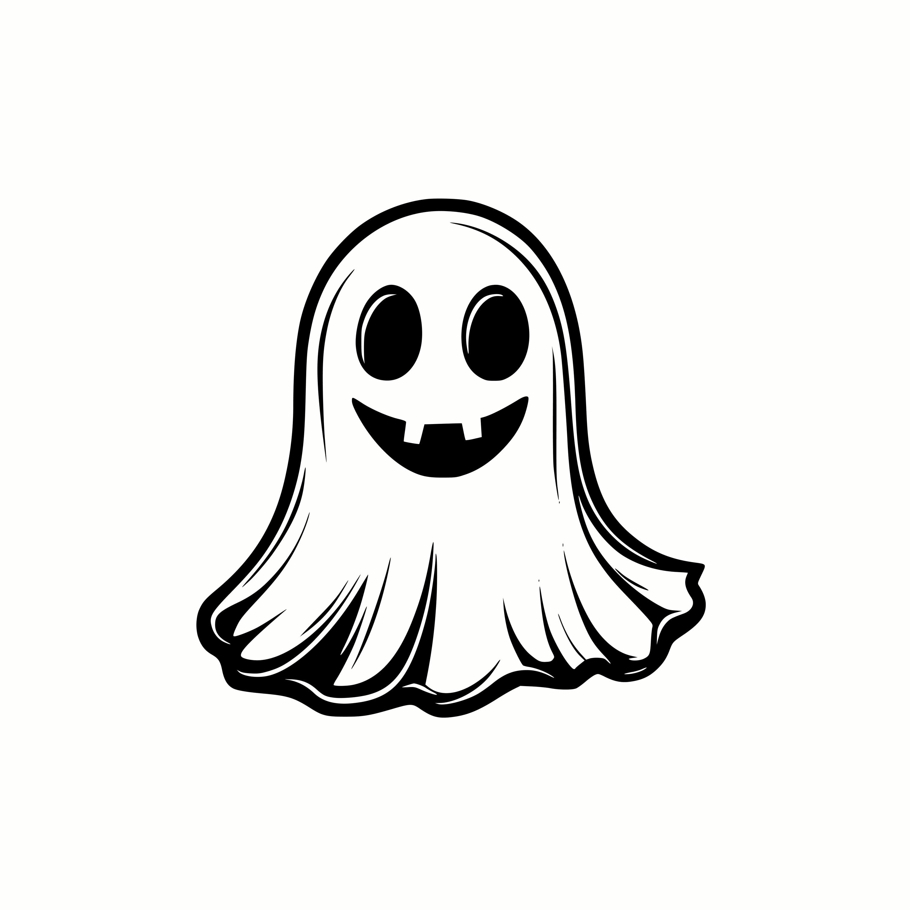 Ghost SVG - Etsy