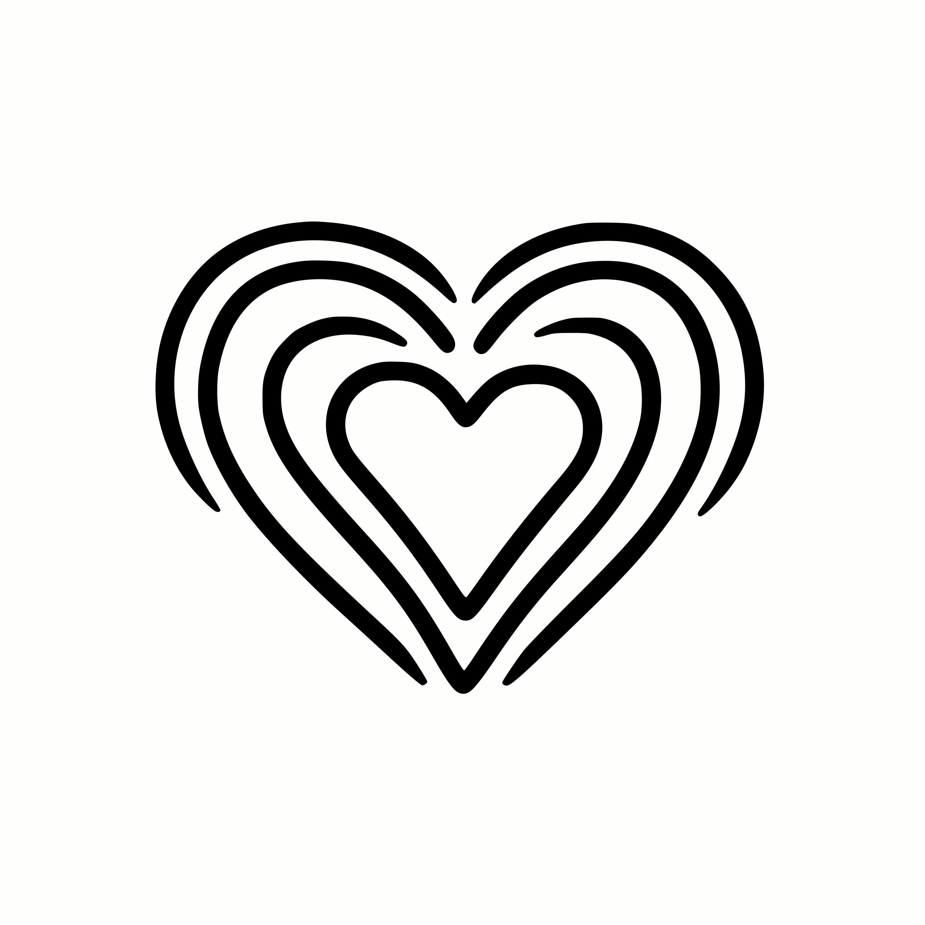 Unique Heart SVG - Etsy