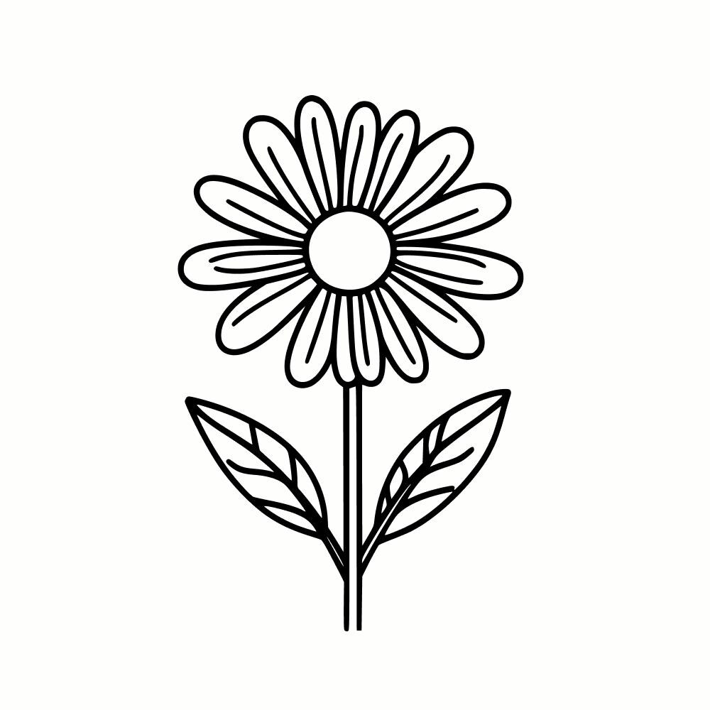 Spring Daisy SVG - Etsy