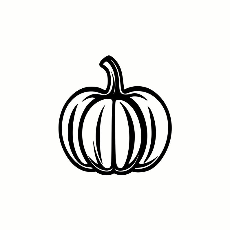 Classic Pumpkin SVG & PNG - Etsy