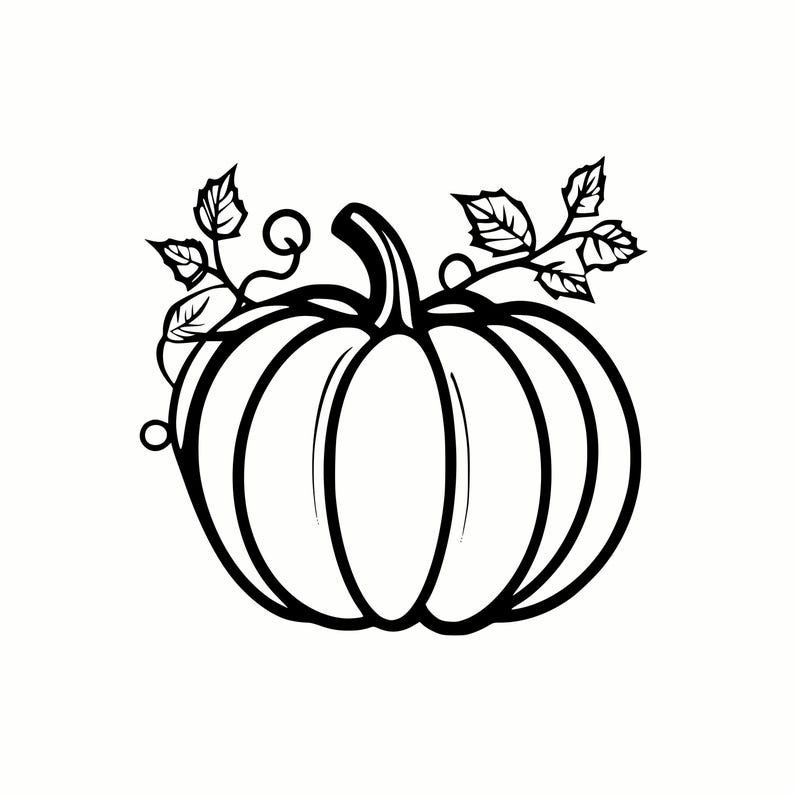 Pumpkin SVG & PNG - Etsy