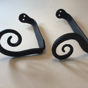 Shelf Brackets Iron Scroll Black Bronze Wall Mount Window Shelf - Etsy