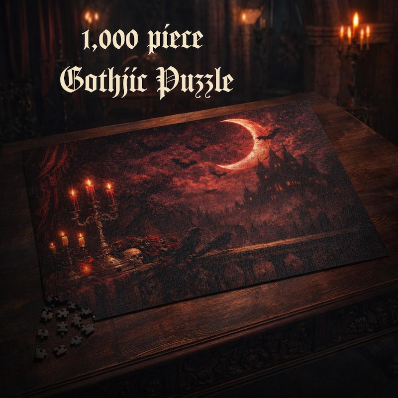 Vampire Jigsaw Puzzle - Etsy