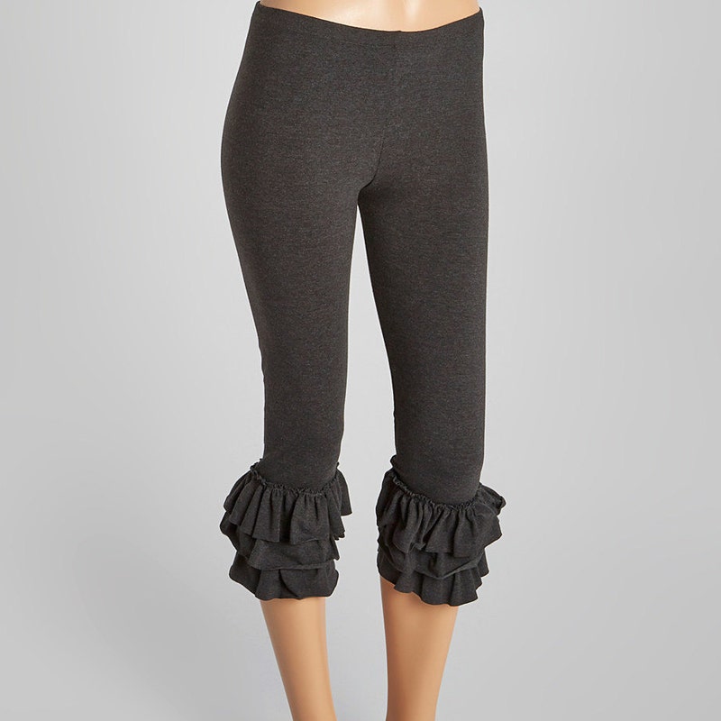 Ruffle Leggings - Etsy