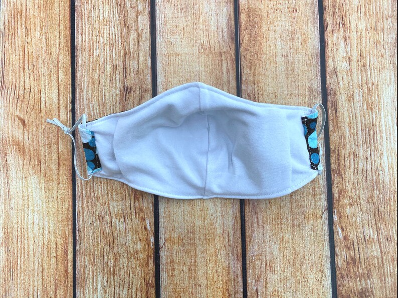 Cotton Face Mask With Filter Pocket / Adult or Children Sizes | Etsy