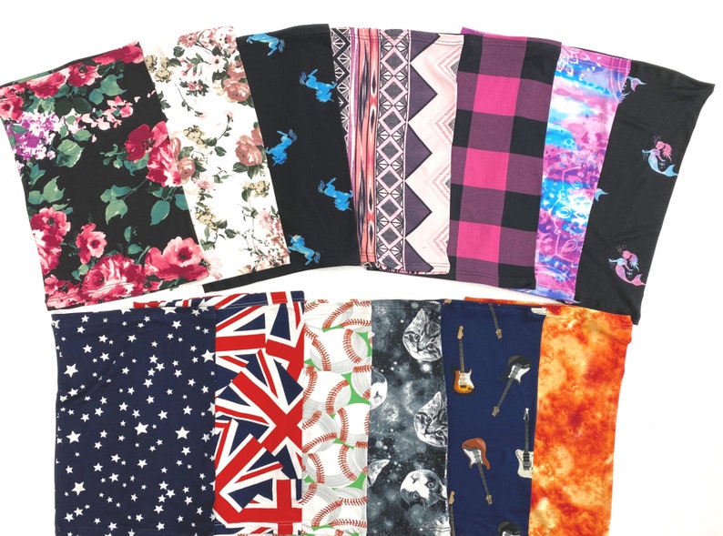 Neck Gaiter, Face Mask, Tube Scarf, Head Wear, Headband,adult Multi ...