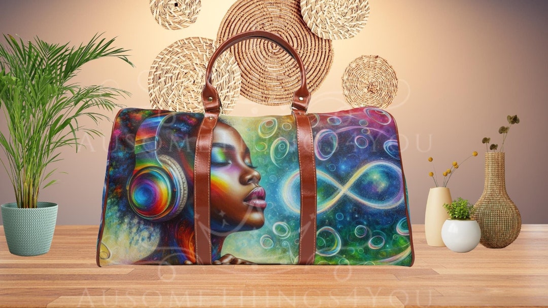 Neurodiversity Travel Bag, Autism Awareness Waterproof Tote, Carry-on ...