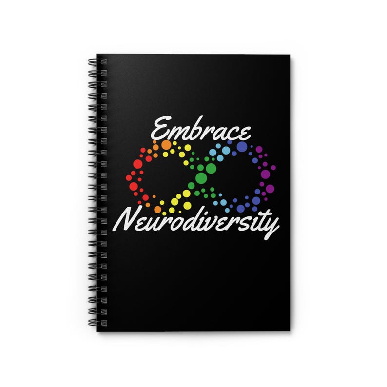 Neurodiversity, Autism Acceptance Spiral Notebook Ruled Line, Journal ...