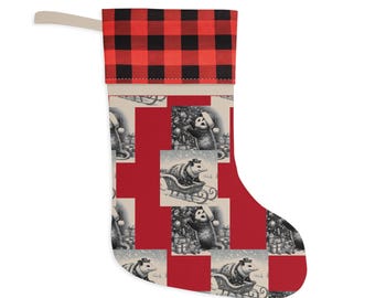 Ready to Ship FINISHED PIECE Heirloom Christmas Stocking to All A Good ...