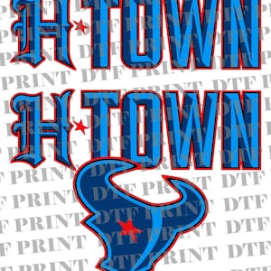 H-town Logo PNG, Houston Texans PNG, H-town Logo DTF, Houston Texans ...