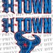 H-town Logo PNG, Houston Texans PNG, H-town Logo DTF, Houston Texans ...