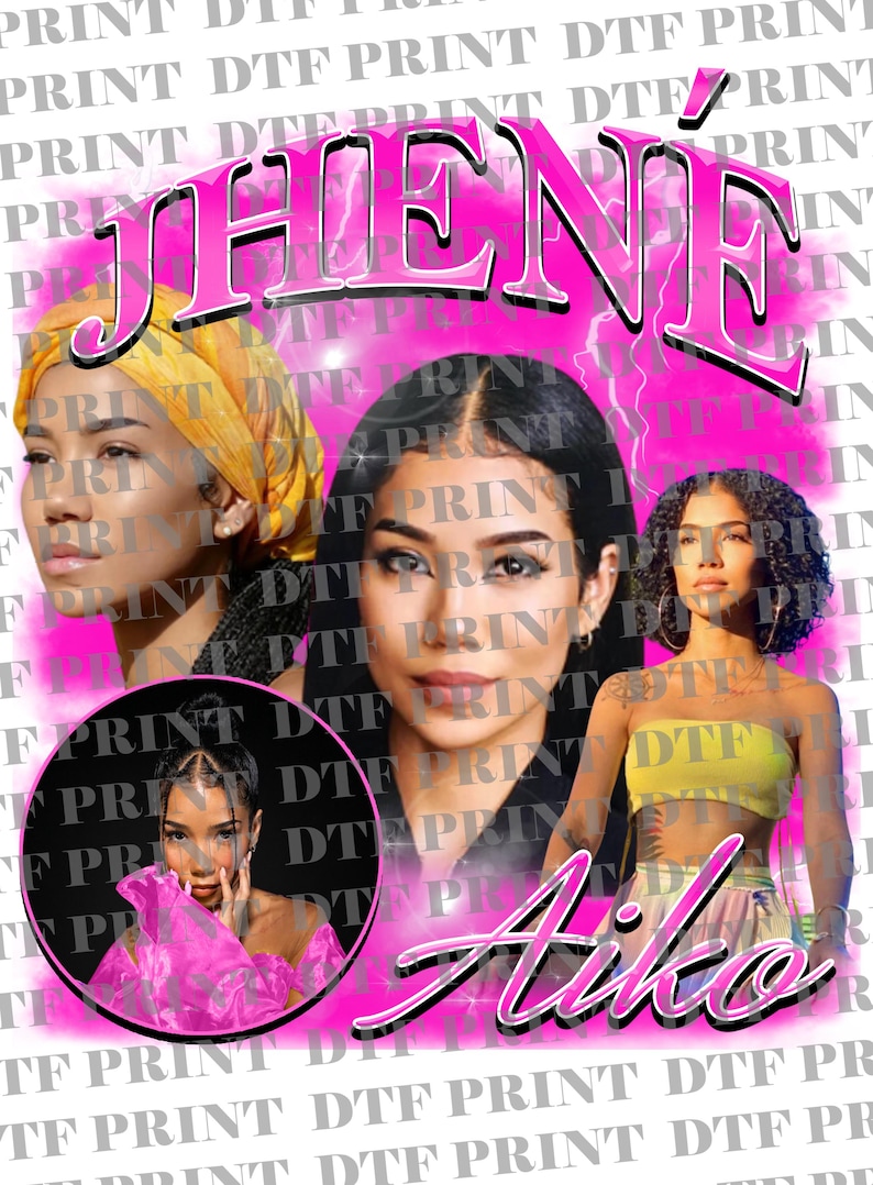 Jhene Aiko Png, Jhene Aiko Svg, Jhene Aiko Dtf, Jhene Aiko Concert ...