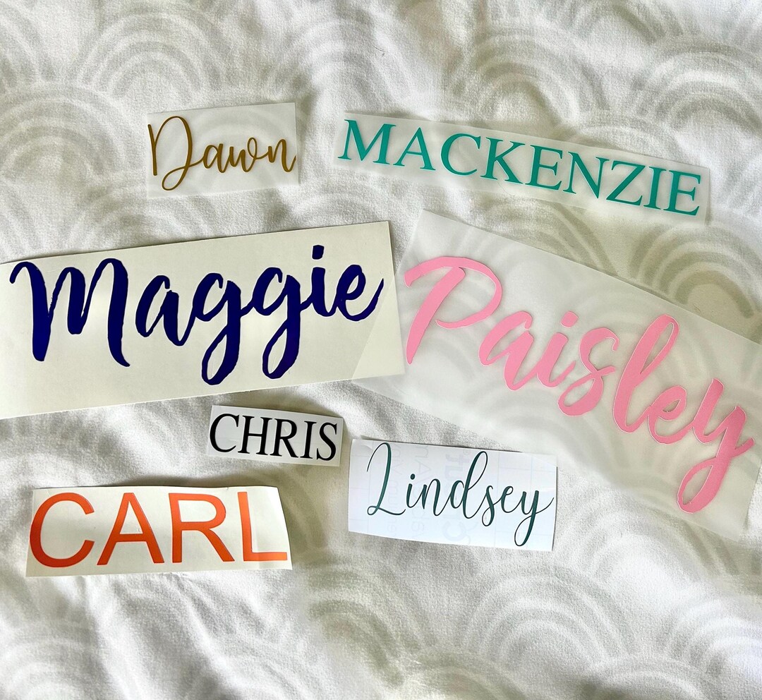 Personalized Name Label - Etsy